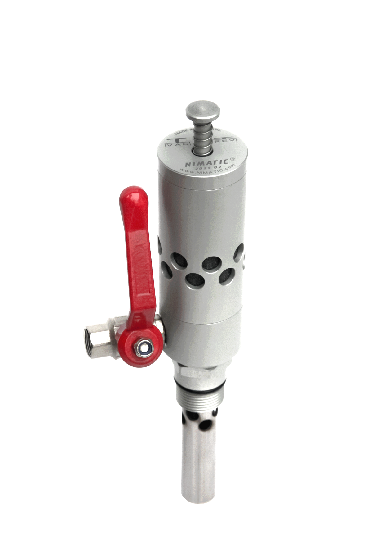 Nimatic Reversible Cleaner for 50-218 liter Barrel - NRC-200 - Nimatic ApS